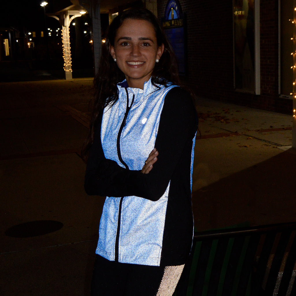Final Sale: Women's Newport Packable Reflective Vest in Dark Purple ...