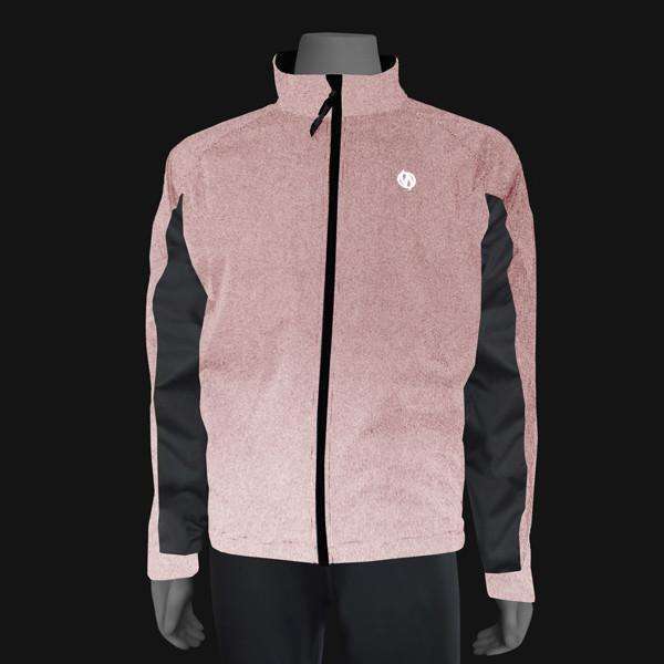 illumiNITE Hartford Reflective Men's Jacket in Red/Silver