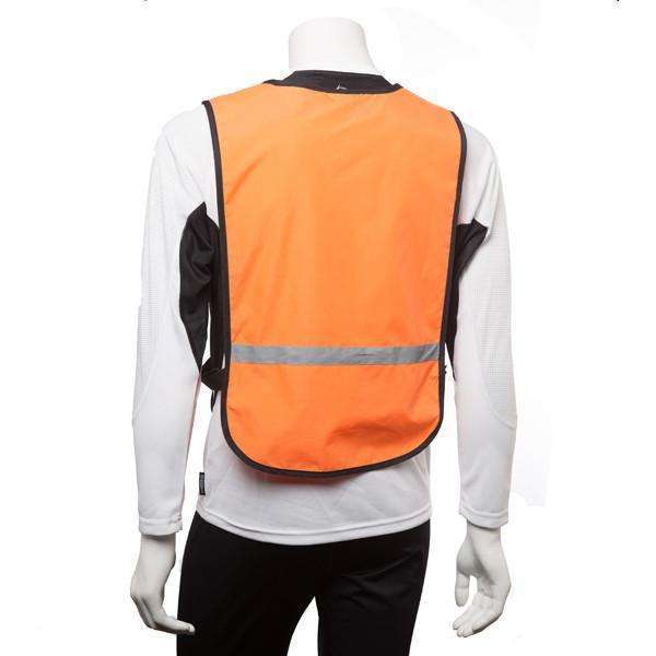 illumiNITE Vizi Reflective Running and Cycling Bib in Safety Orange